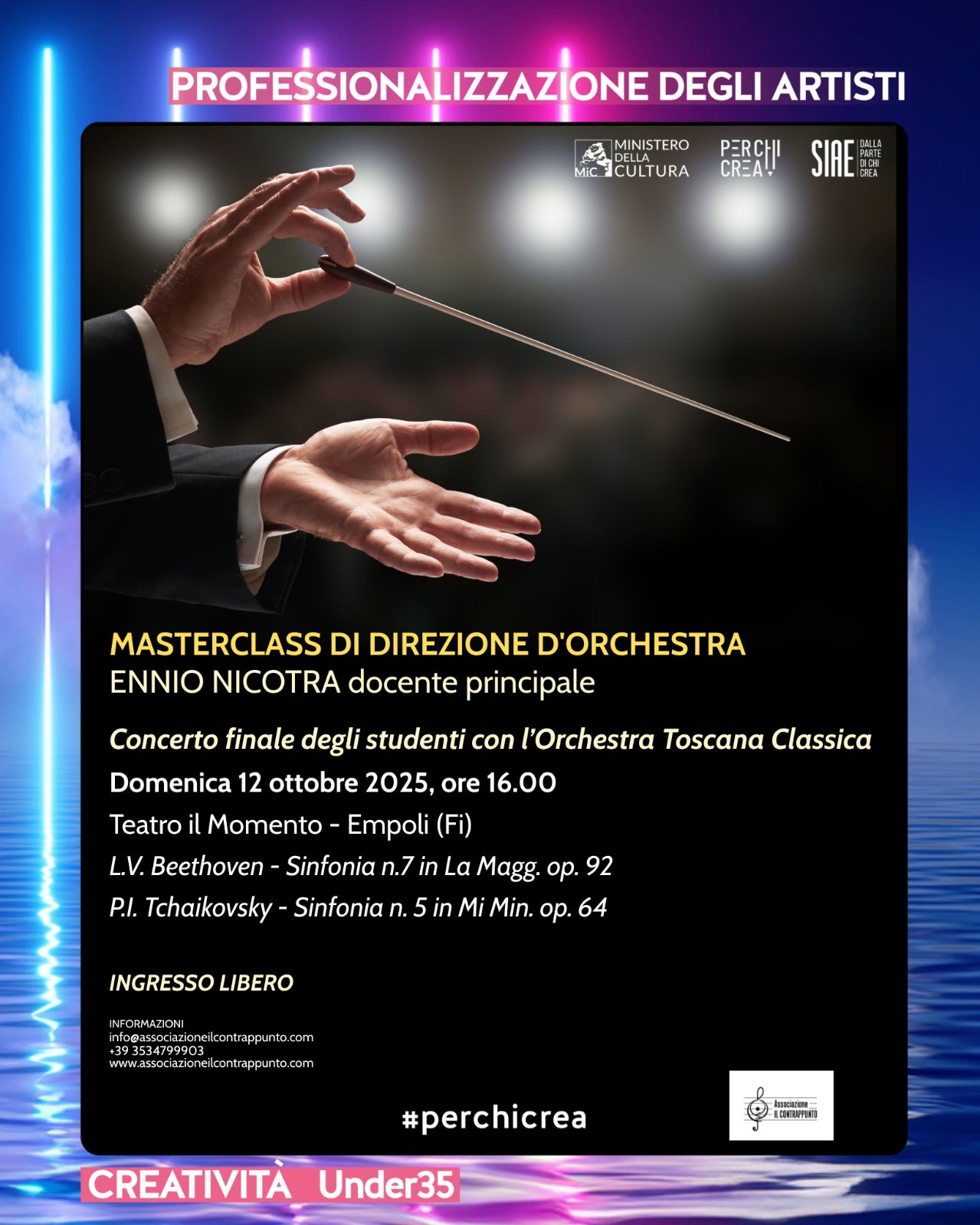 Concerto finale della Masterclass di direzione d’orchestra (Empoli, 12 ...