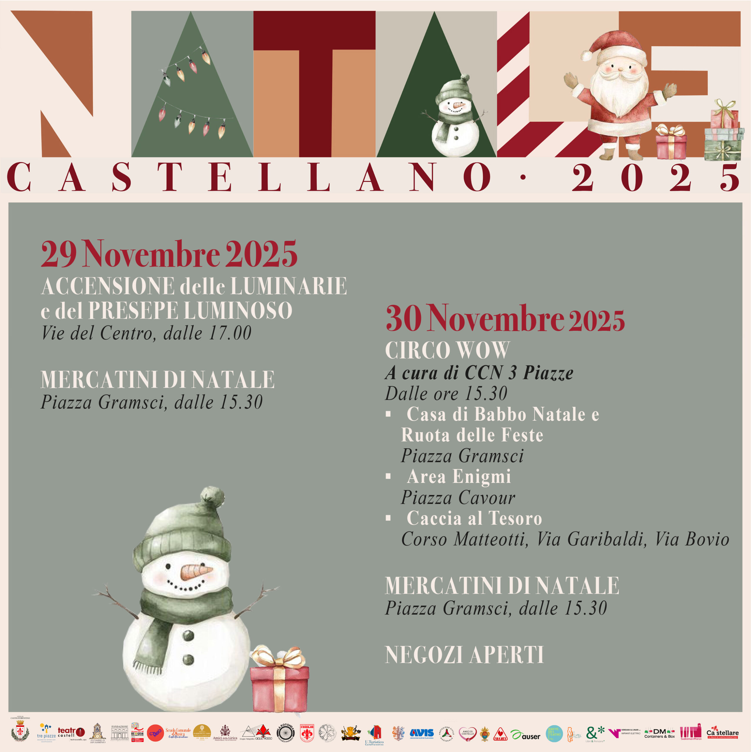 Si accende la magia del Natale a Castelfiorentino – da sabato 29 il ...